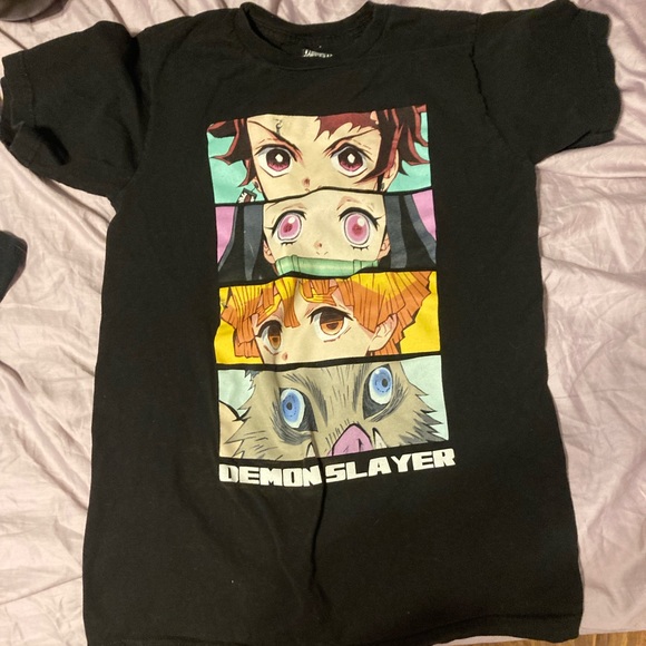 Shirts | Four Anime Mha Demon Slayer Naruto Graphic Tees | Poshmark